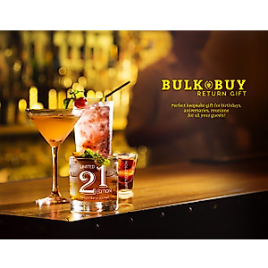 21st Birthday Gifts For Him - 2002 Whiskey & Shot Glass Funny Bday Present Ideas for 21 Year Old Men, Boyfriend, Husband, Son, Anniversary, From Girl Friend, Mom, Dad, Brother, Sister Decorations