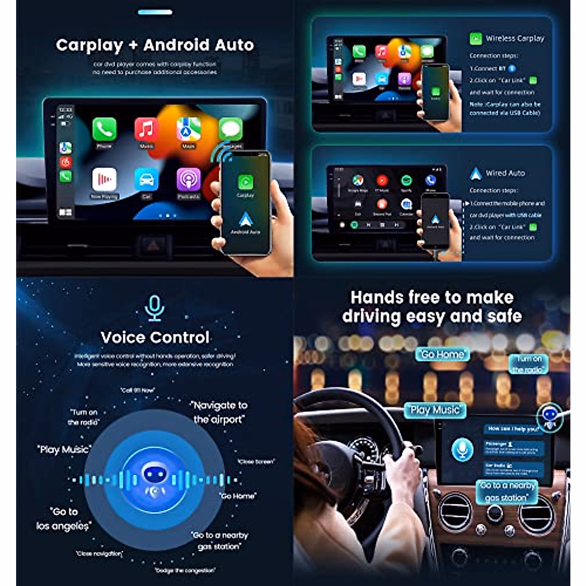 Double Din Car Stereo Radio 9/9.5″ Screen Android 12 for Subaru Impreza 2002-2007 Support Voice Control FM RDS Radio GPS Navigation Qualcomm BT 5.1 Carplay Android Auto (Size : M6Pro 8+256 GB)