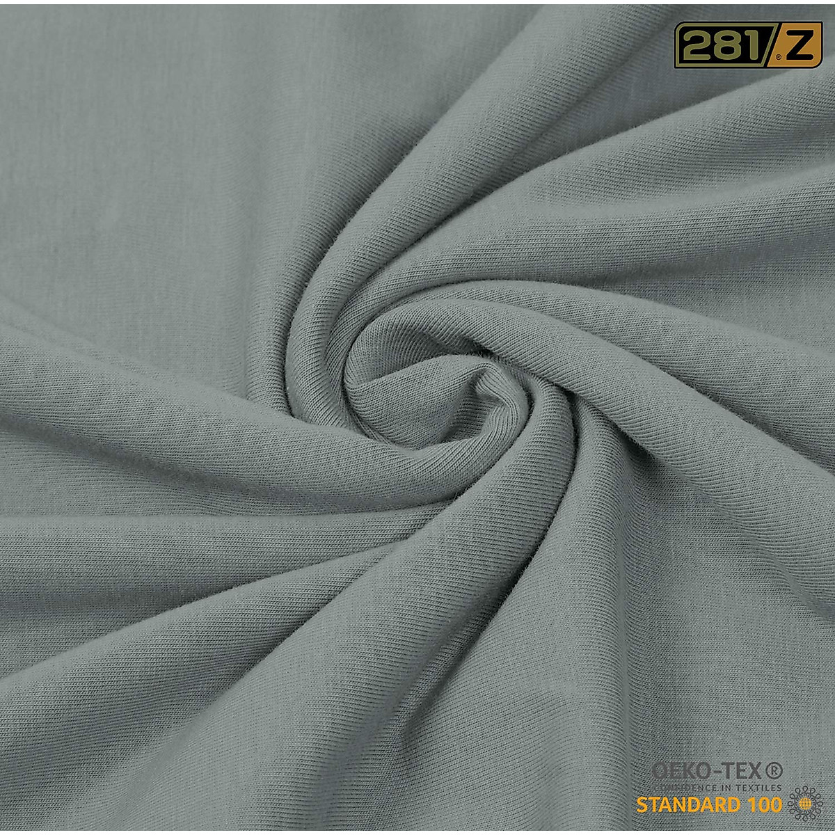 281Z Military Stretch Cotton Underwear T-Shirt for Tactical Hiking and Outdoor (Foliage Green, Large)