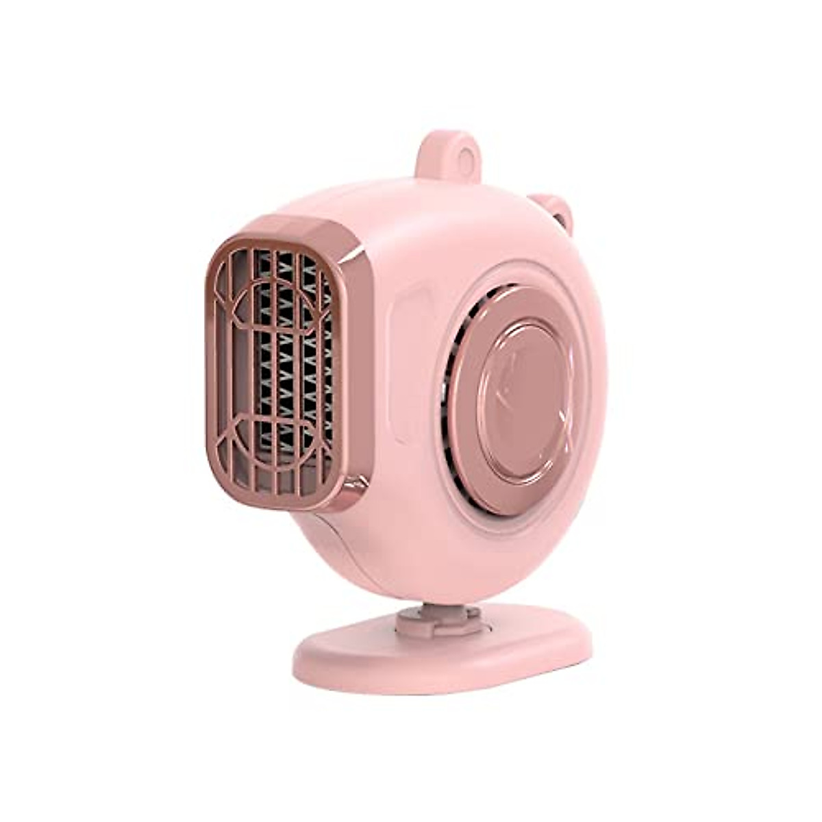 Car Heater Defroster 12V 150W Portable Car Windshield Defroster 360°Rotatable Heater 2 in 1 Heating and Cooling Fan Plug Into Cigaratte Lighter for 12V Car (pink)