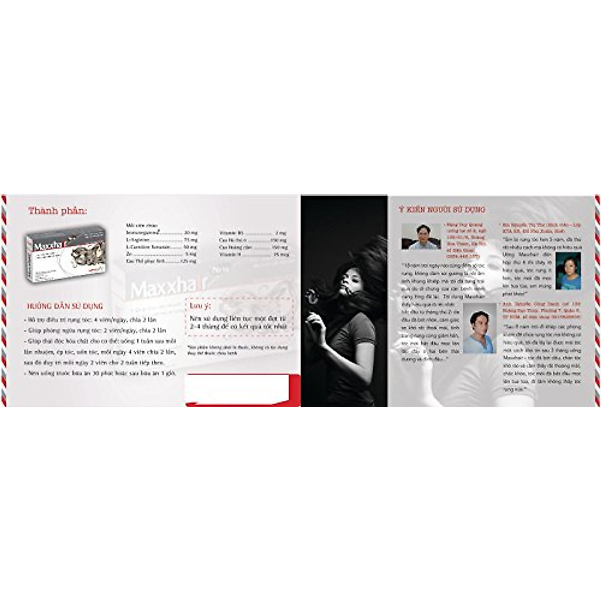 06 Boxes + Free 1 - Maxxhair Help for Hair Strong, Enhances The Health of The Hair - Thuốc Mọc Tóc Maxx Hair-Ship from USA time 7-14 Days