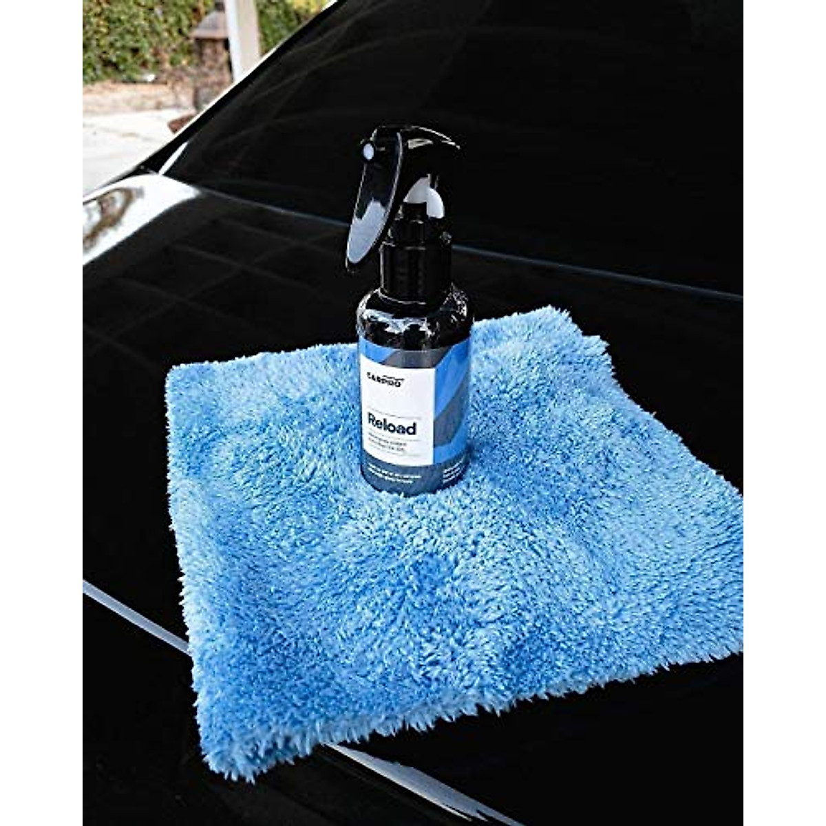 CARPRO Reload Spray Sealant and Sprayer with Sio2 (Quartz) Glass-Like Gloss, Hydrophobicity and Silica Nanotechnology, Repels Dirt, Spray-On, Wipe-Off Car Sealant, 100mL (3.4oz)