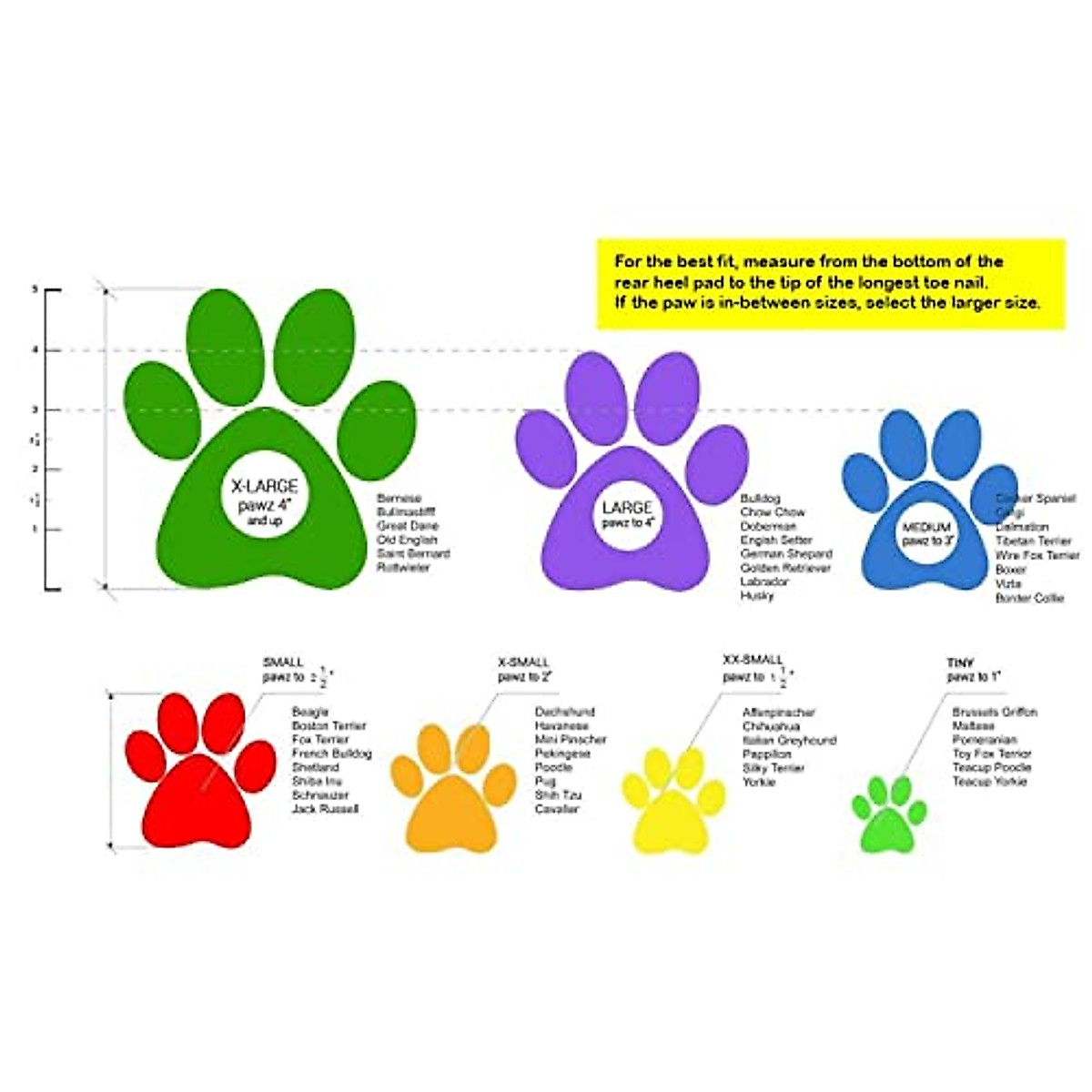 PawZ Dog Boots - Rubber Dog Booties - Waterproof Snow Boots for Dogs - Paw Protection for Dogs - 12 Dog Shoes per Pack (Blue, Medium)