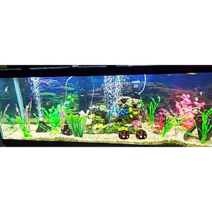 OrgMemory Ceramic Shelters, 4 pcs, Fish Tank Accessories Cave Décor, Small Fish House, Aquarium Hideout, Swim Holes Aquatic, Aquarium Cave for Freshwater and Saltwater Fish Tank (hemispherical)