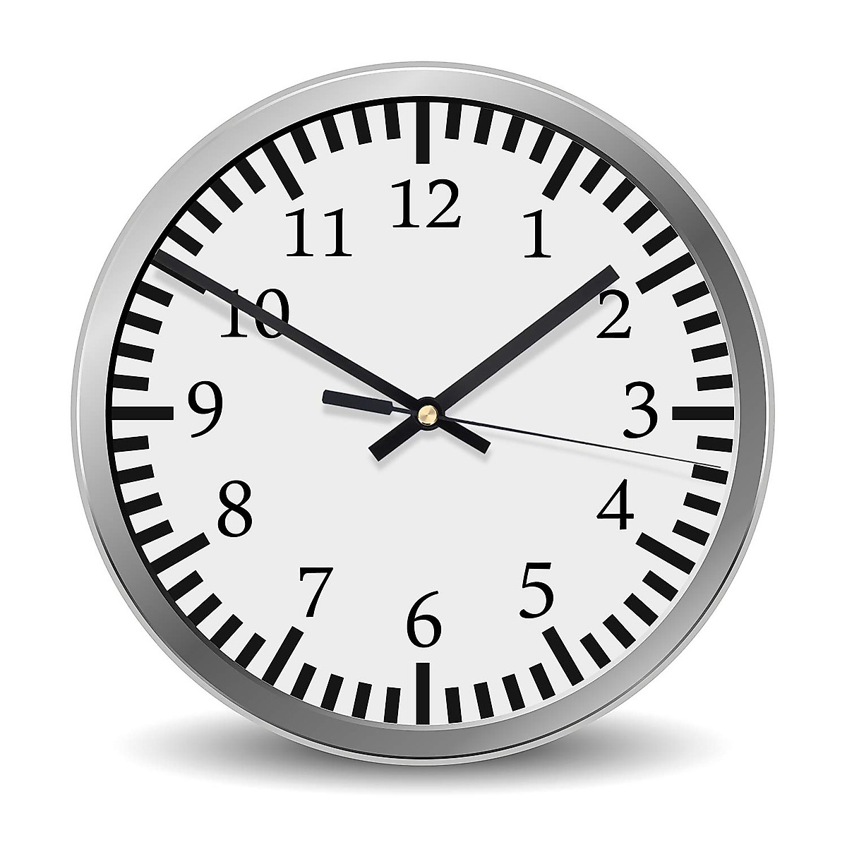 High Torque Long Shaft Clock Movement Mechanism Wall Quartz Clock Mechanism Kit with 2 Different Pairs of Hands Clock DIY Repair Parts Motor Replacemen(Color Set 1, Shaft Length 9/10 Inch/23 mm)