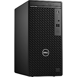 Dell OptiPlex 3000 3090 Desktop Computer - Intel Core i5 10th Gen i5-10505 Hexa-core (6 Core) 3.20 GHz - 8 GB RAM DDR4 SDRAM - 1 TB HDD - Tower - Black