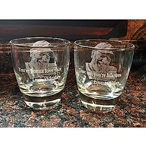 Personalized Engraved wine glass, Custom picture wine glass,engraved photo whiskey glass, photo engraved beer mug