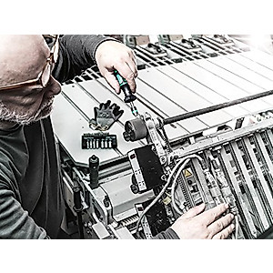 Wera - 5074739001 Kraftform 7440/41/42 Torque Screwdriver 0.3-6.0 Nm and Bit Set, 27-Piece