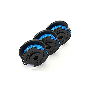 Ryobi One+ AC14RL3A .065 Line and Spool Replacement for Ryobi 18v, 24v, and 40v Cordless Trimmers (3 Pack)