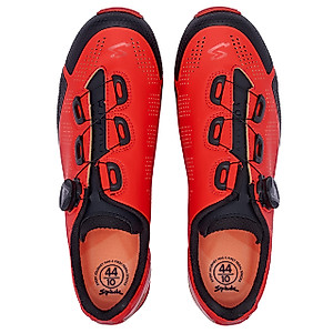 Spiuk Sportline Men's Modern ALDAPA MTB Shoe, Matte Red, men11 d(m) us=45eu