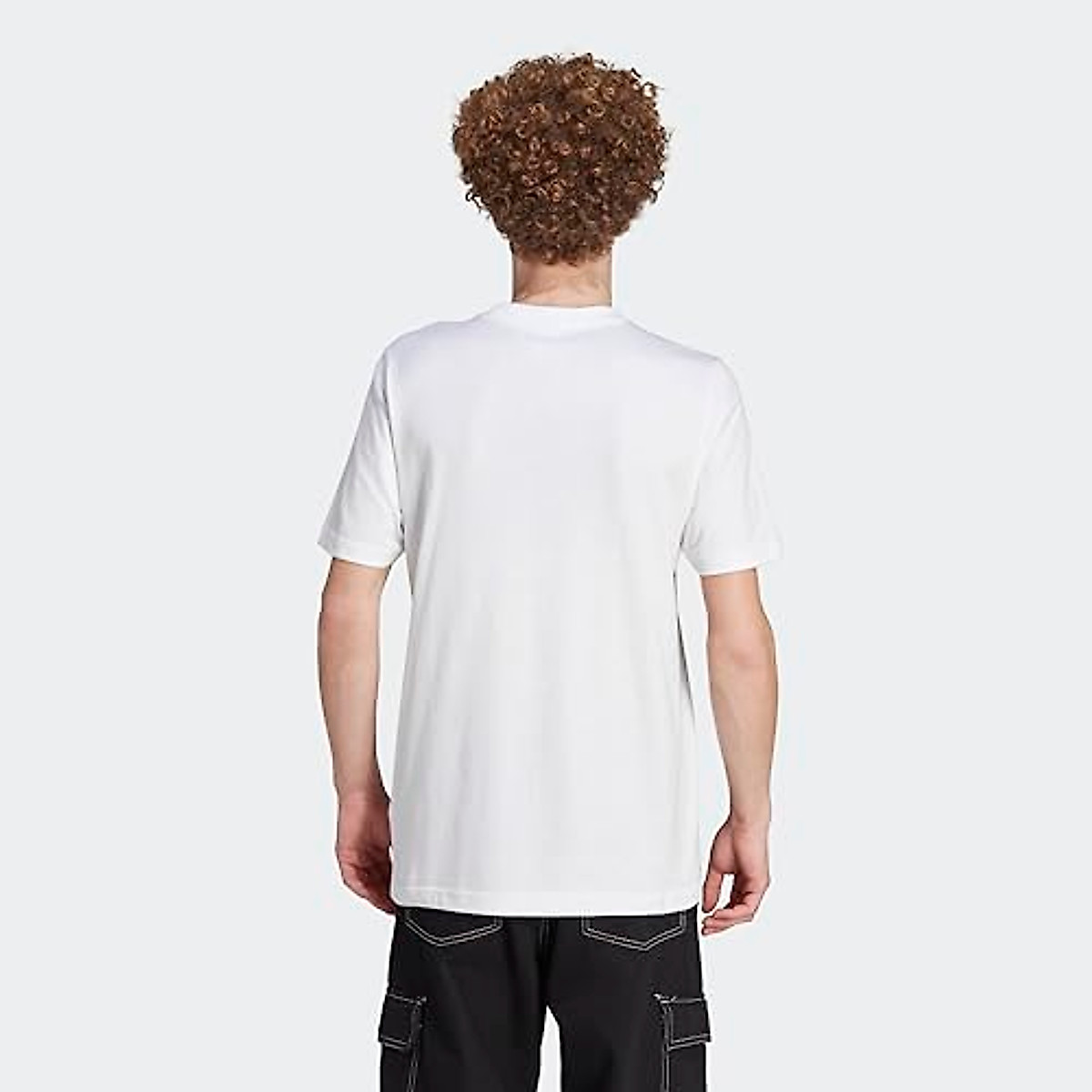 adidas Originals baby boys Trefoil Tee Shirt, White/Black, 18 Months US