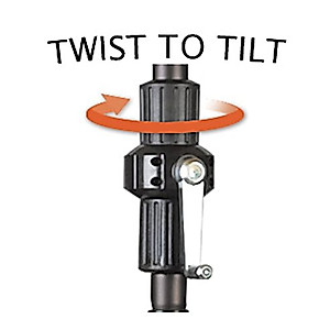 California Umbrella GSCU118117-5446-DWV 11' Round Aluminum Market, Crank Lift, Collar Tilt, Bronze Pole, Sunbrella Forest Green Patio Umbrella, 11-Foot