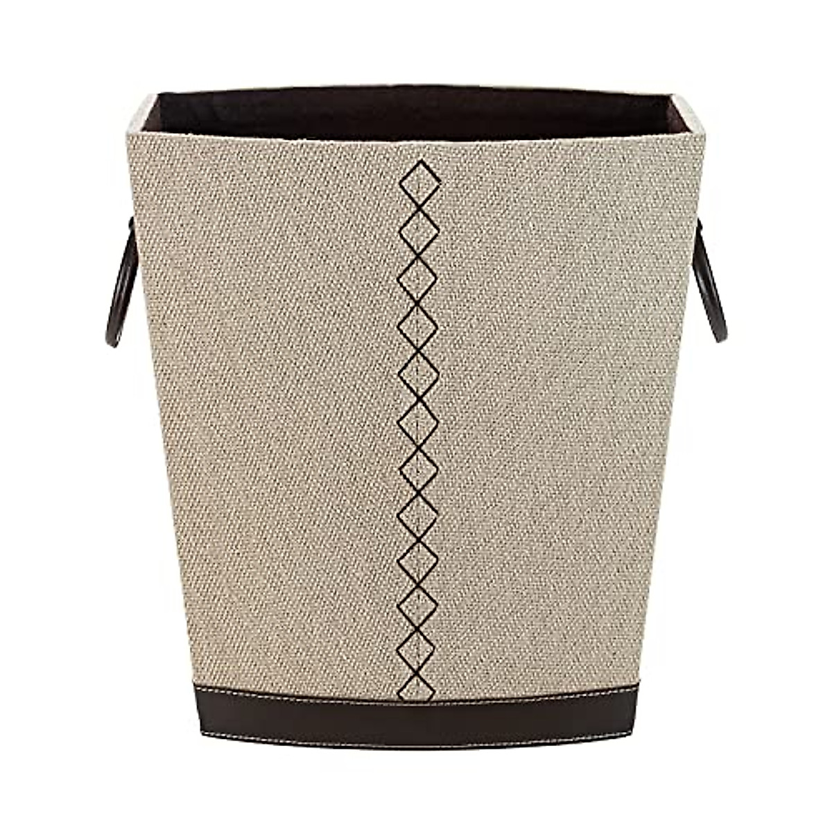 Organize It All Multi-Purpose Basket | Dimensions: 8" x 13.5" x 12" | Open Top | Great Storage | Home Organization | Handles for Easy Movement | Great for Office | Living Room | Beige