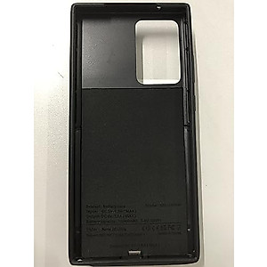 NEWDERY Battery Case for Galaxy Note 20 Ultra 10000mAh, Fast Charging & Qi Wireless & Android Auto Supported, Extended Backup Charger Case for Samsung Galaxy Note 20 Ultra 5G (6.9") Black