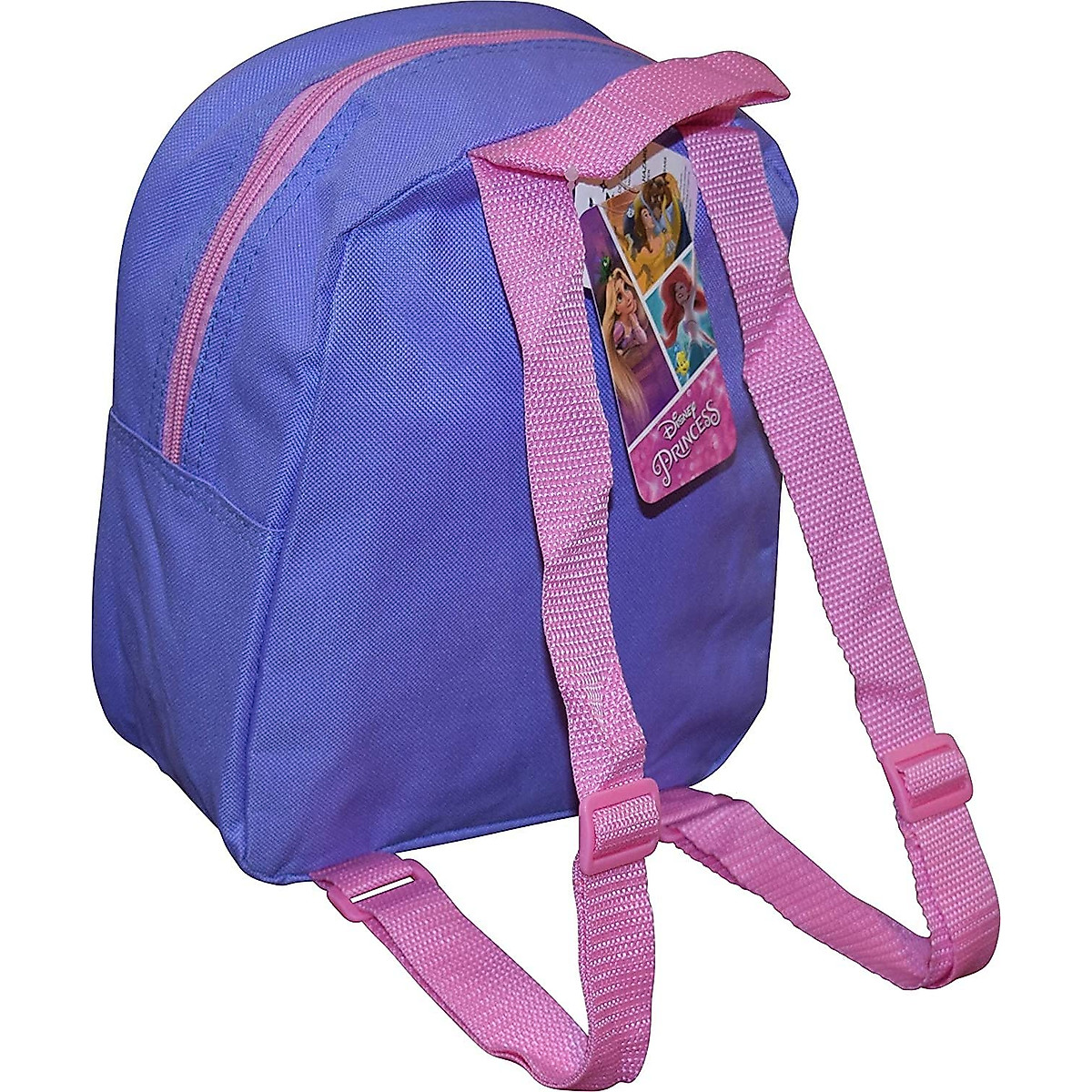 Ruz Princess Tiana Little Girl 10 Inch Mini Backpack (Purple-Pink)