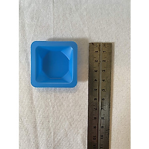 Standard Weighing Boats, W-S46-BL-500, 46mm, Small, Blue, Pack of 500