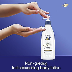 Dove Body Love Moisturizing Body Lotion Intense Care Pack of 3 for Rough or Dry Skin Softens and Smoothes 13.5oz