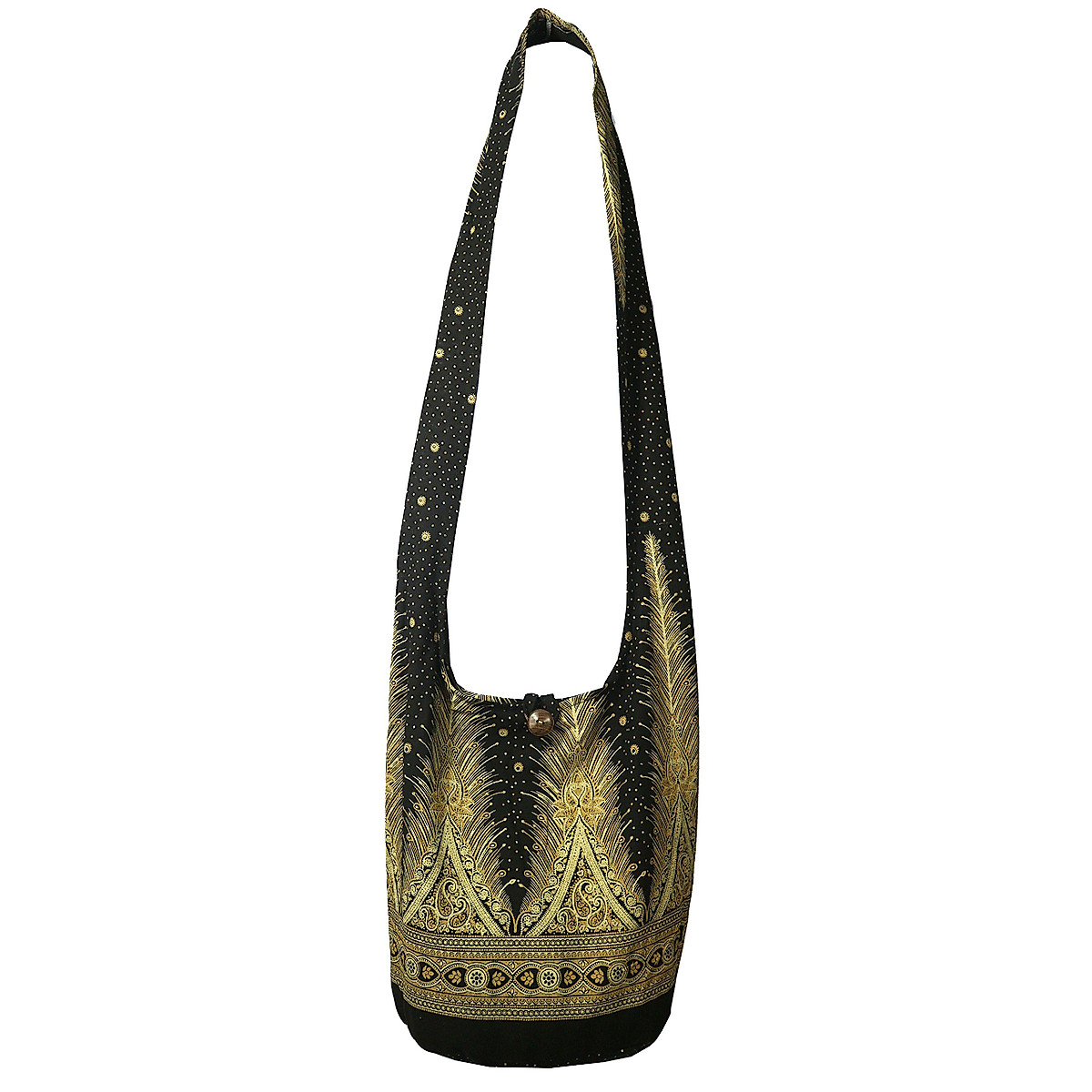 Hippie Boho New Elephant Crossbody Bohemian Gypsy Sling Bag Shoulder Bag Large Size