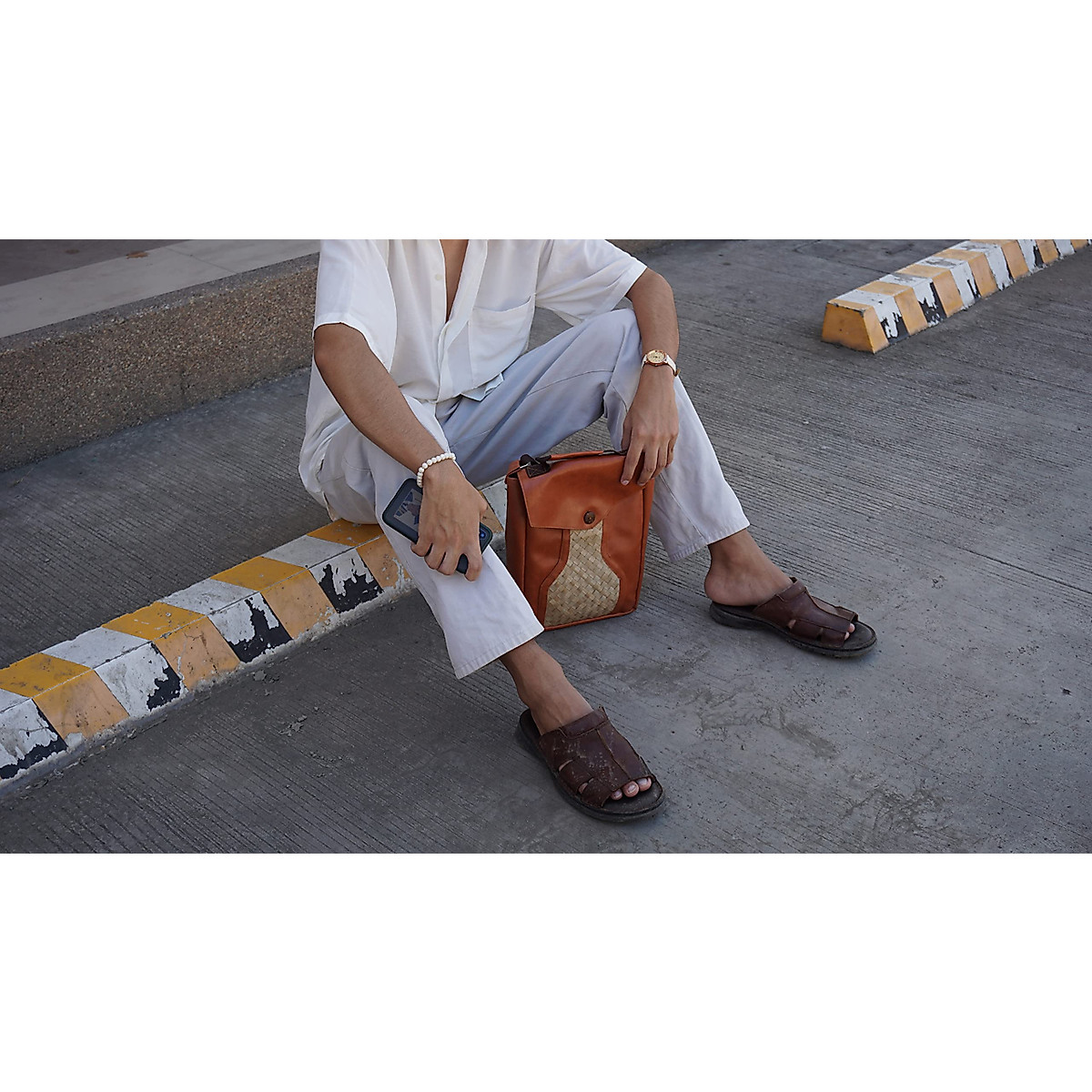 Crossbody Bags For Women Or For Men - Double-Sewn Handmade Purse Perfect For Travel Or Book Bag - Small Shoulder Sling Bag Boxed With Two Pockets And Top-Handle And Sling Made With Unique Materials