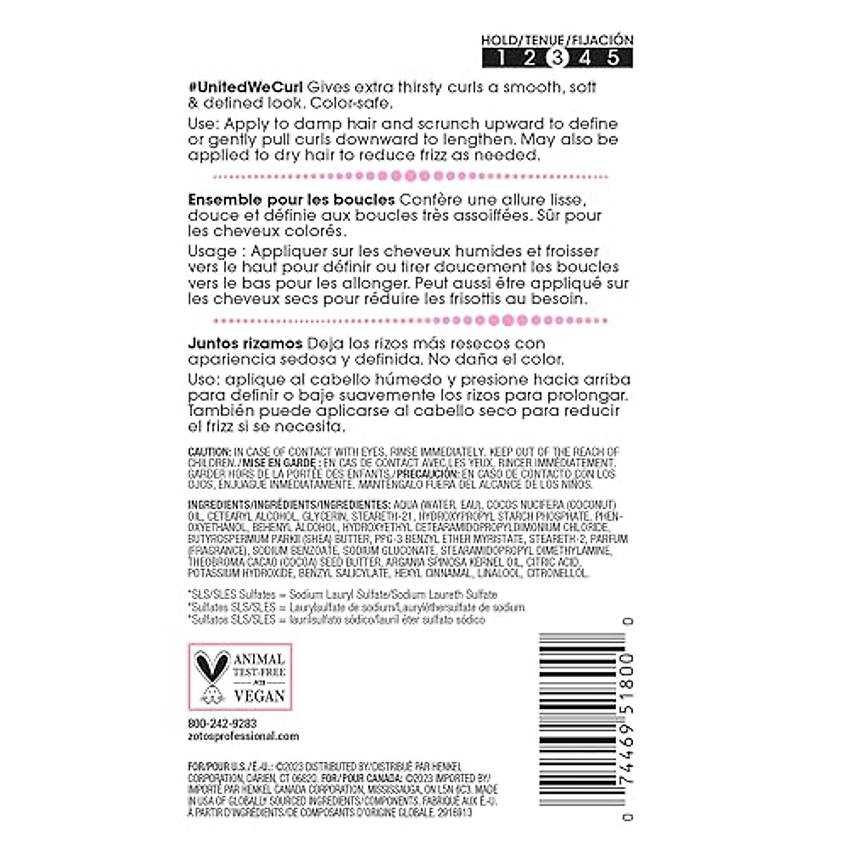 ALL ABOUT CURLS Smoothing Cream | Controllable Definition | Define, Moisturize, De-Frizz | All Curly Hair Types | Vegan & Cruelty Free | Sulfate Free | 5.1 Fl Oz