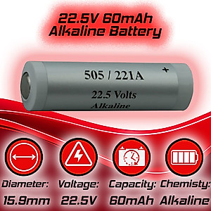 505 Carbon Zinc 22.5V Battery NEDA 221 Replacement