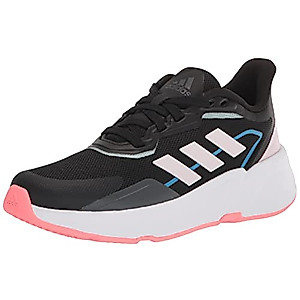 adidas Women's X9000L1 Running Shoe, Core Black/Almost Pink/Acid Red, 6