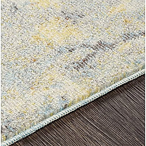 Artistic Weavers Amphitrite Outdoor Modern Abstract Area Rug, 5'3" x 7'3", Burnt Orange/Gray