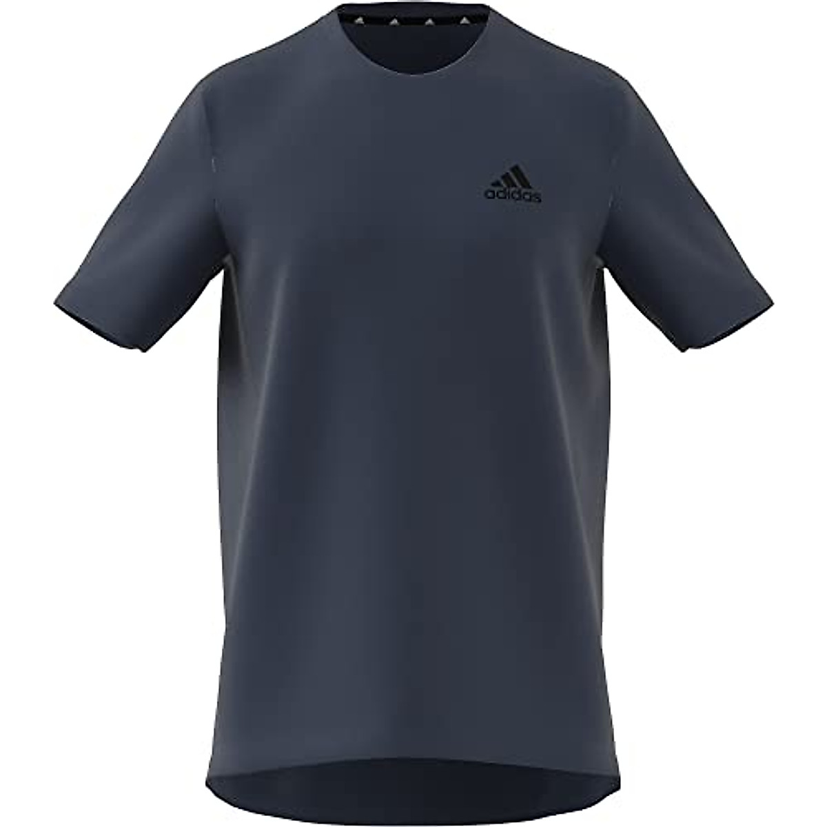 adidas mens FR Tee Crew Navy/Black Large