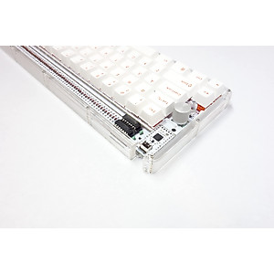 nullbits Stacked Acrylic Case for Nibble 65% Keyboard Kit