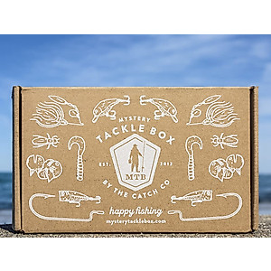 Catch Co Mystery Tackle Box Freshwater Largemouth and Smallmouth Bass Lures Fishing Kit