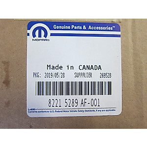 Mopar 2019 Ram 1500 DT (New Body Style) Rear Bed Step for Dual Exhaust Vehicles OEM