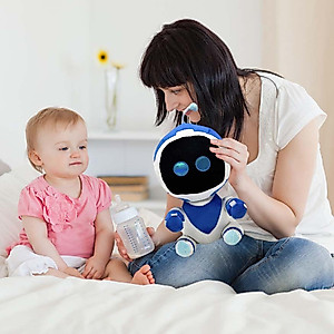 YruYptpaln 2024 New Astro Bot Plush,11.8'' Astro Bot Plush Toy,Cartoon Plush Doll Anime Plush Throw Pillow,Great for Boys Girls