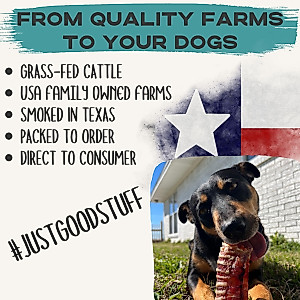 JACK'S PREMIUM Beef Trachea -Thick Beef Dog Chews All Natural Made in USA One Ingredient Rawhide Alternative (1/2-2" Pieces (2 lbs))