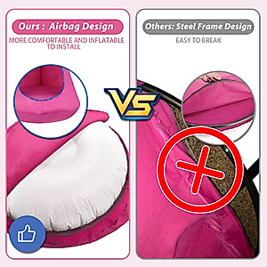 Kids Nest Swing Chair, Hanging Hammock Chair Nest Hammock Swing Chair with Pocket for Outdoor and Indoor(43.5" D x 52" H)