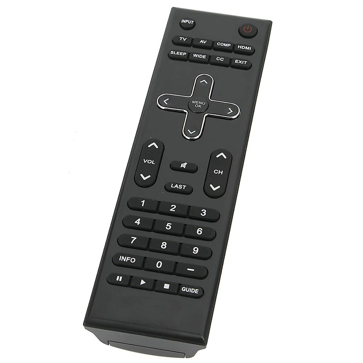 New VR10 Replacement Remote fit for Vizio TV E190VA E220MV E220VA E260MV E260VA E321VA E370VA E371VA E420VA E421VA M190VA M220VA M220VA-CA M260MV M260VA M260VA-MX M1490VA-MX