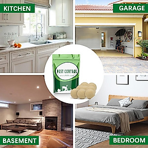 SUAVEC Rodent Repellent, Mice Mouse Repellent Peppermint, Rat for House, RV Deterrent, Away Repellant Campers, Mint - 8 Packs Rodent-8PGreen