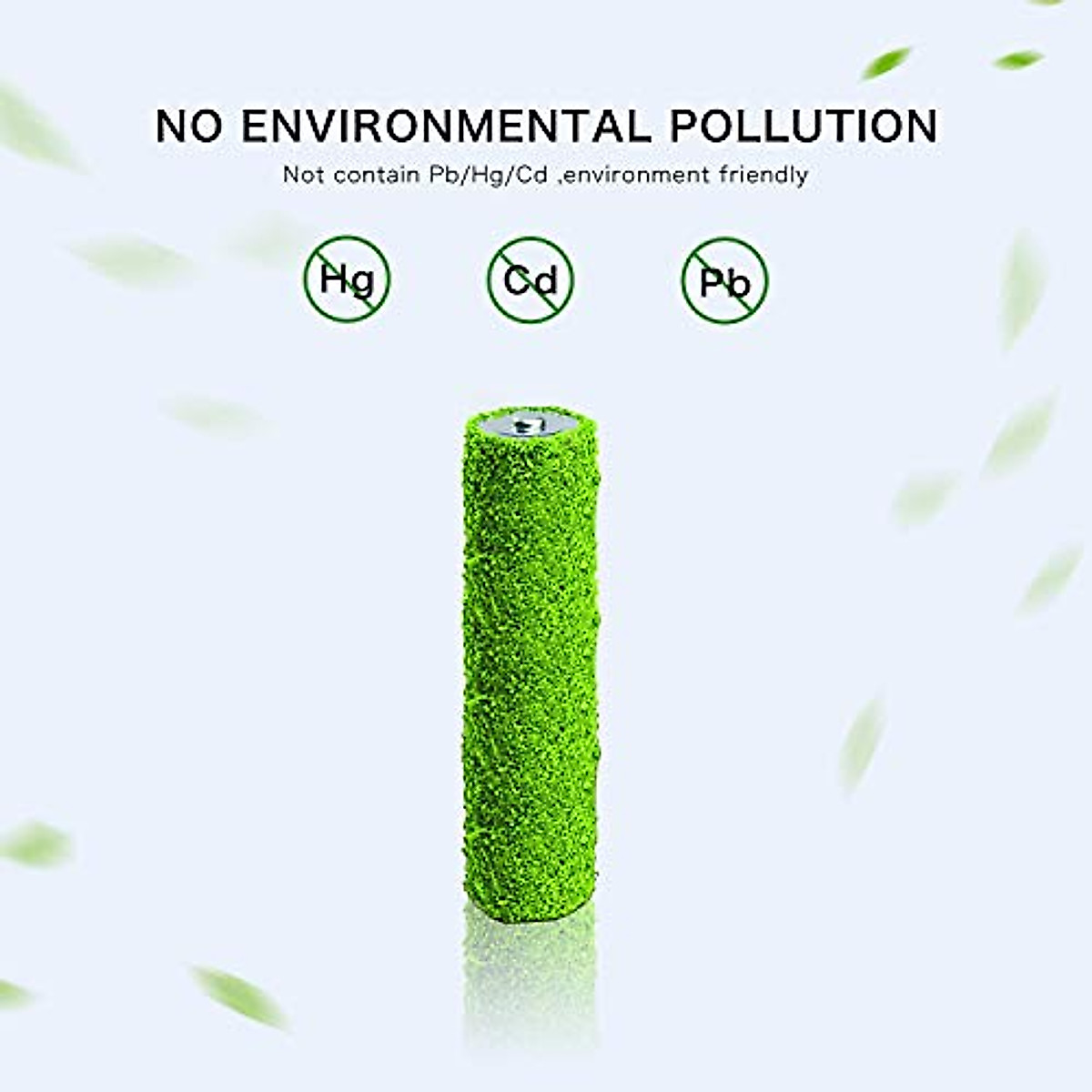 Deleepow AAA Batteries Rechargeable 1100mAh AAA Nimh Rechargeable Batteries 1200Cycles 1.2V 8-Pack with LCD USB-C and Micro USB 2 Charge Port Charger