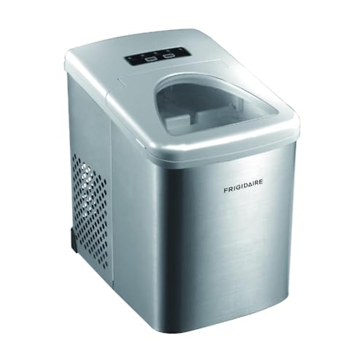 FRIGIDAIRE EFIC117-SS Stainless Steel 26 Lbs Ice Maker, Counter, Couter top