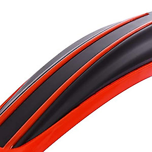 Opla3ofx 1 Pair Stylish Road Mountain Bicycle Mudguards, Mountain Bike Mud Tiles, Lightweight Front Rear Mud Guards Bicycle Mudguards Set for Tire Mountain Bike Black Dark Blue