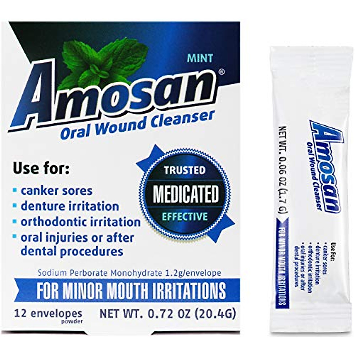 Amosan Oral Wound Cleanser