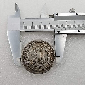 Kocreat Copy 1901-Morgan Dollar Plating Silver Coin-Replica U.S Old Original Pre Morgan Souvenir Coin Hobo Coin Lucky Coin Hobby Collection
