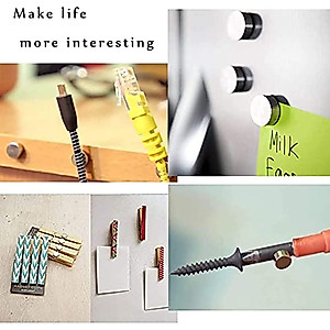 FINDMAG 100 Pcs Refrigerator Magnets, Magnets for Whiteboard, Rare Earth Magnets, Small Neodynium Magnets, Mini Magnets for Fridge, Office, Crafts, DIY