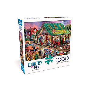Buffalo Games - Antique Market - 1000 Piece Jigsaw Puzzle