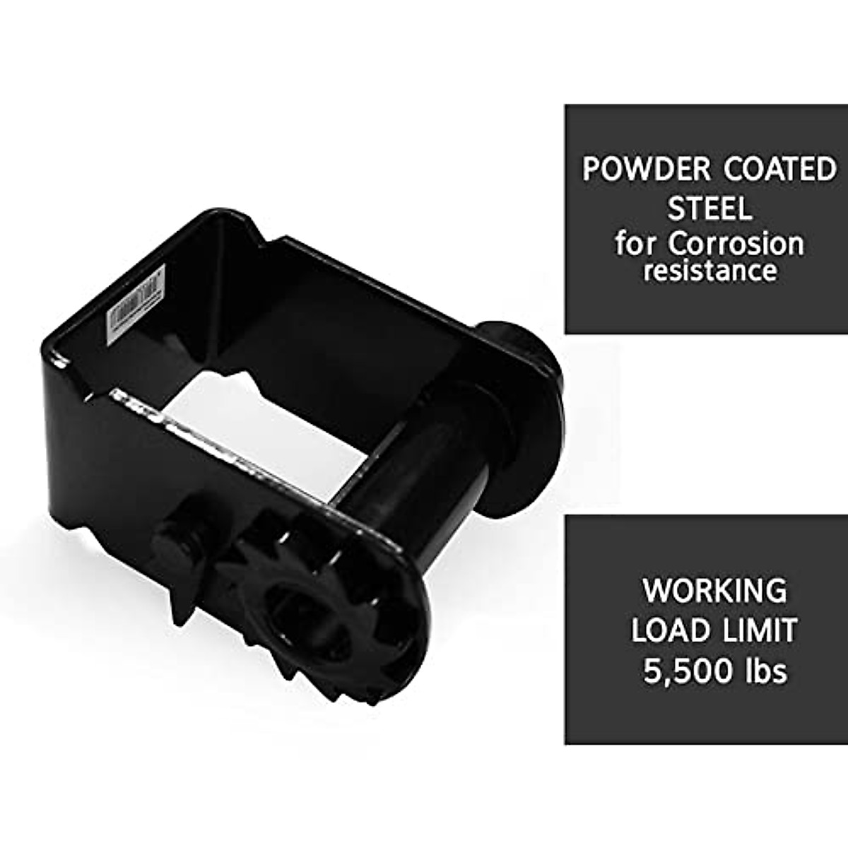 DC Cargo Storable Sliding Winch for Flatbed Trailer | Heavy Duty Tie Down Winch