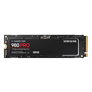 SAMSUNG 980 PRO 500GB PCIe 4.0 NVMe M.2 SSD V NAND Technology MZ V8P500BW
