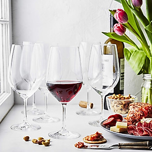 ZWILLING J.A. HENCKELS 6 Piece Predicat Bordeaux Grand Glass Set, 21.1 oz