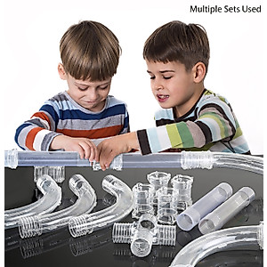 Zoom Tubes RC Car Trax, 25-Pc Tubular Expansion Kit, Racer NOT Included (As Seen on TV)