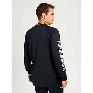 Burton Men's Standard Roadie Tech Tee, True Black 1, Large