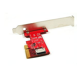 Ableconn PEX-OL153 PCIe OCuLink SFF-8612 Adapter Card - PCI Express 4.0 4-Lane Card - Oculink to PCIe