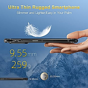 IIIF150 Air1 Ultra (2023) Rugged Smartphone, 16GB+128GB, 6.58'' FHD+ 120Hz Mobile Phones, 64MP+20MP Night Vision Camera, Helio G99, Android 12 Phone, Thermometer/5000mAh/4G Dual SIM/NFC, IP68/IP69K